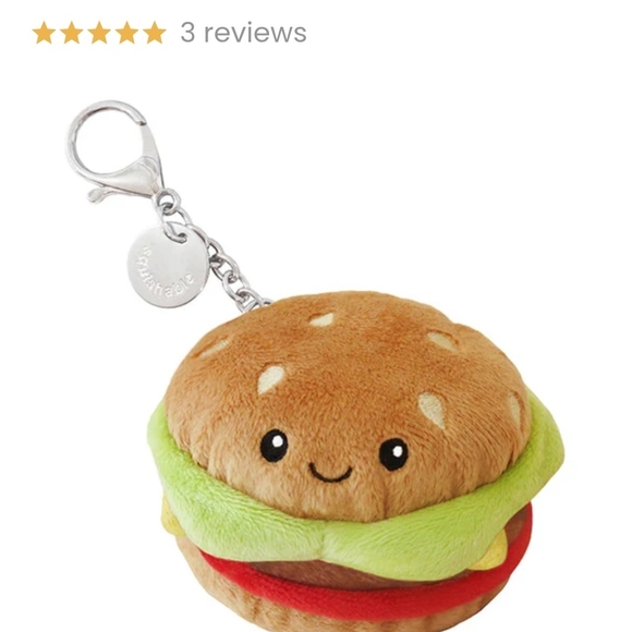 Squishable | Accessories | Nnt Squishable Cute Hamburger Keychain Plush ...